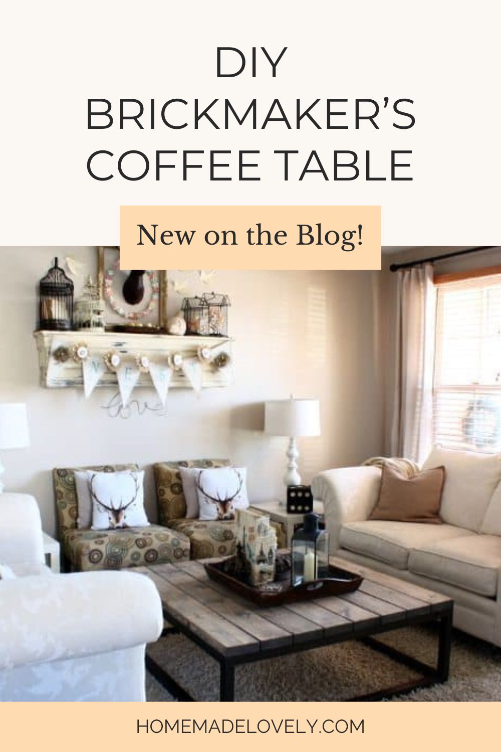 DIY Brickmaker's Coffee Table: A Step-by-Step How-To