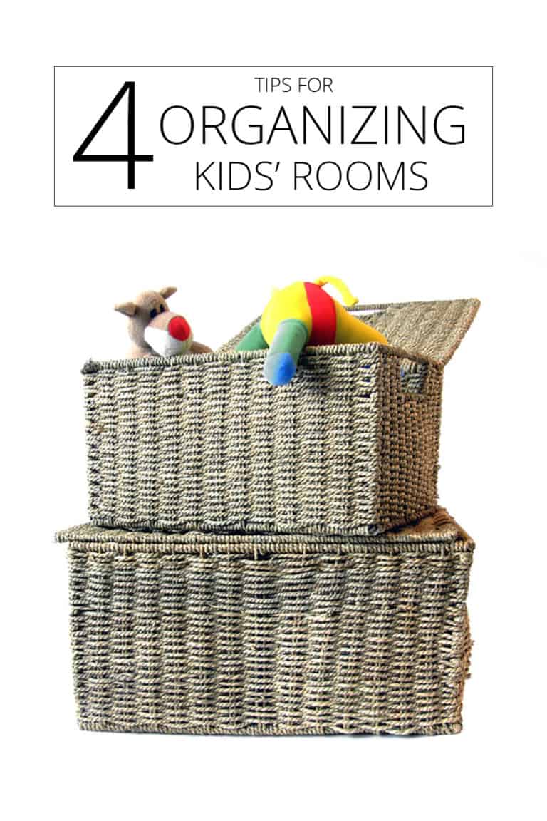 4 No-Fail Tips for Organizing Kids Rooms