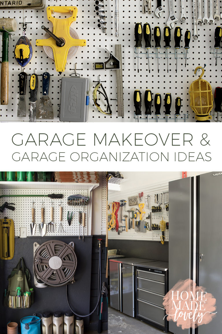 Father's Day Garage Makeover - Garage Organization Ideas
