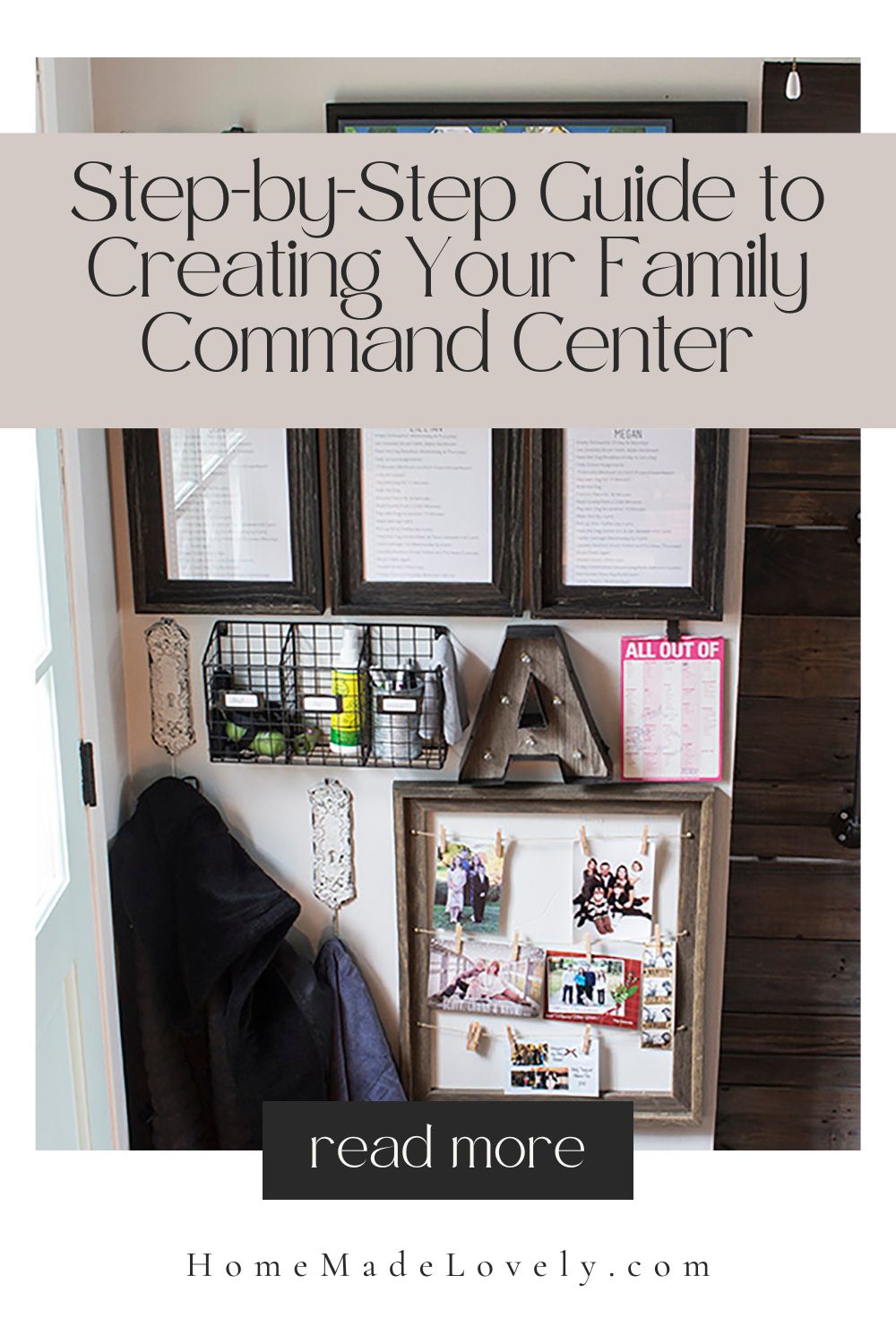 Step-by-Step Guide to Creating Your Family Command Center