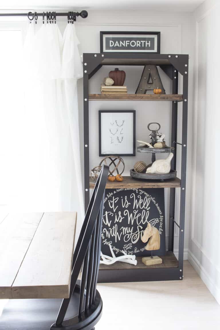 How to Build Your Own Industrial Metal and Wood Shelves