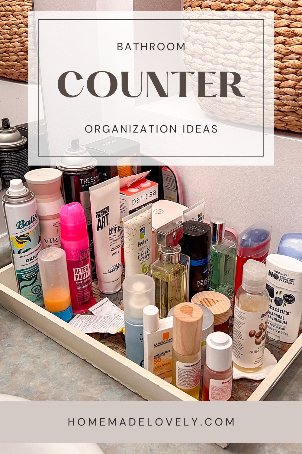 5 Bathroom Counter Organization Ideas