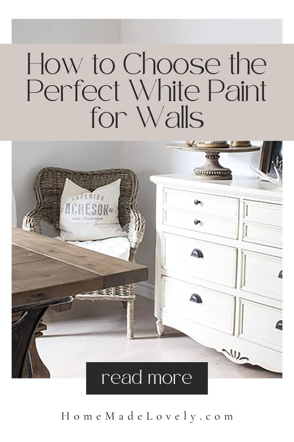 How to Choose the Perfect White Paint for Walls