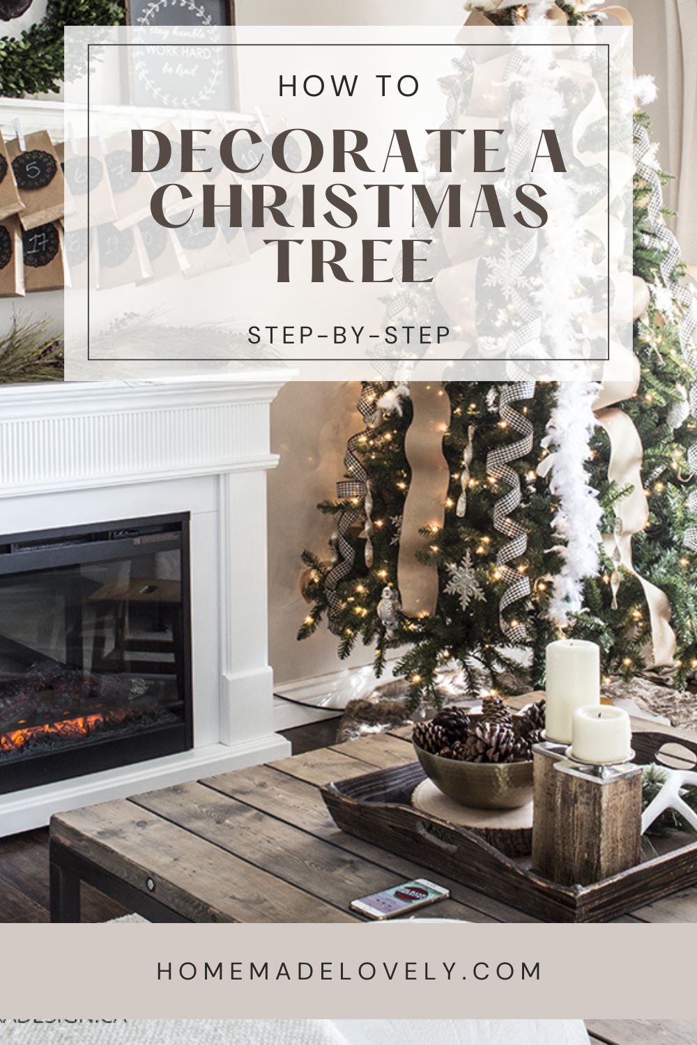 How to Decorate a Christmas Tree: Step-by-Step