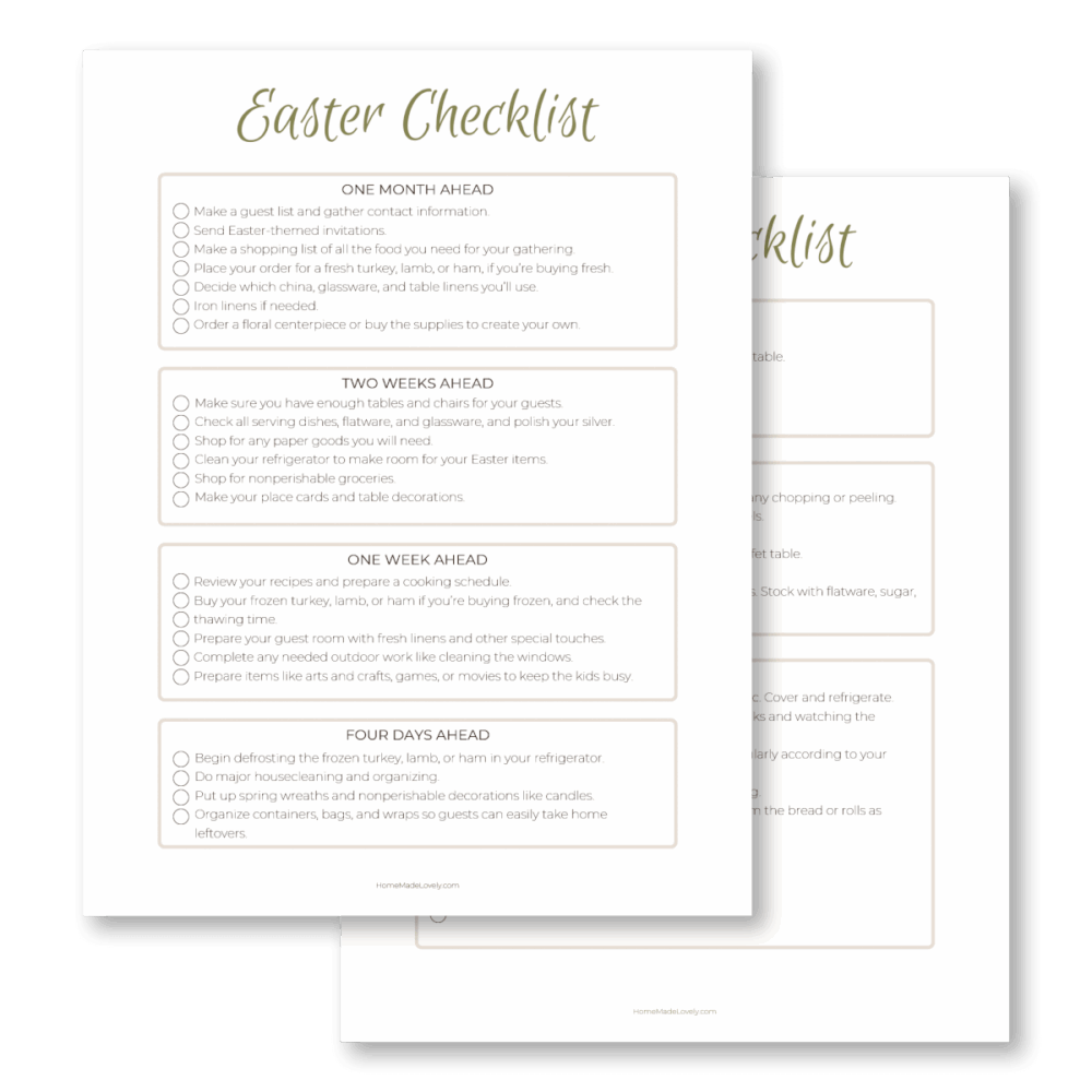 Prepare for Easter: A Step-By-Step Guide To Hosting Easter