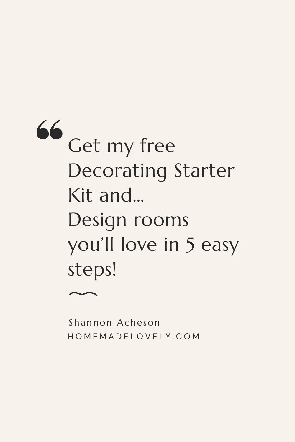 Decorating Starter Kit
