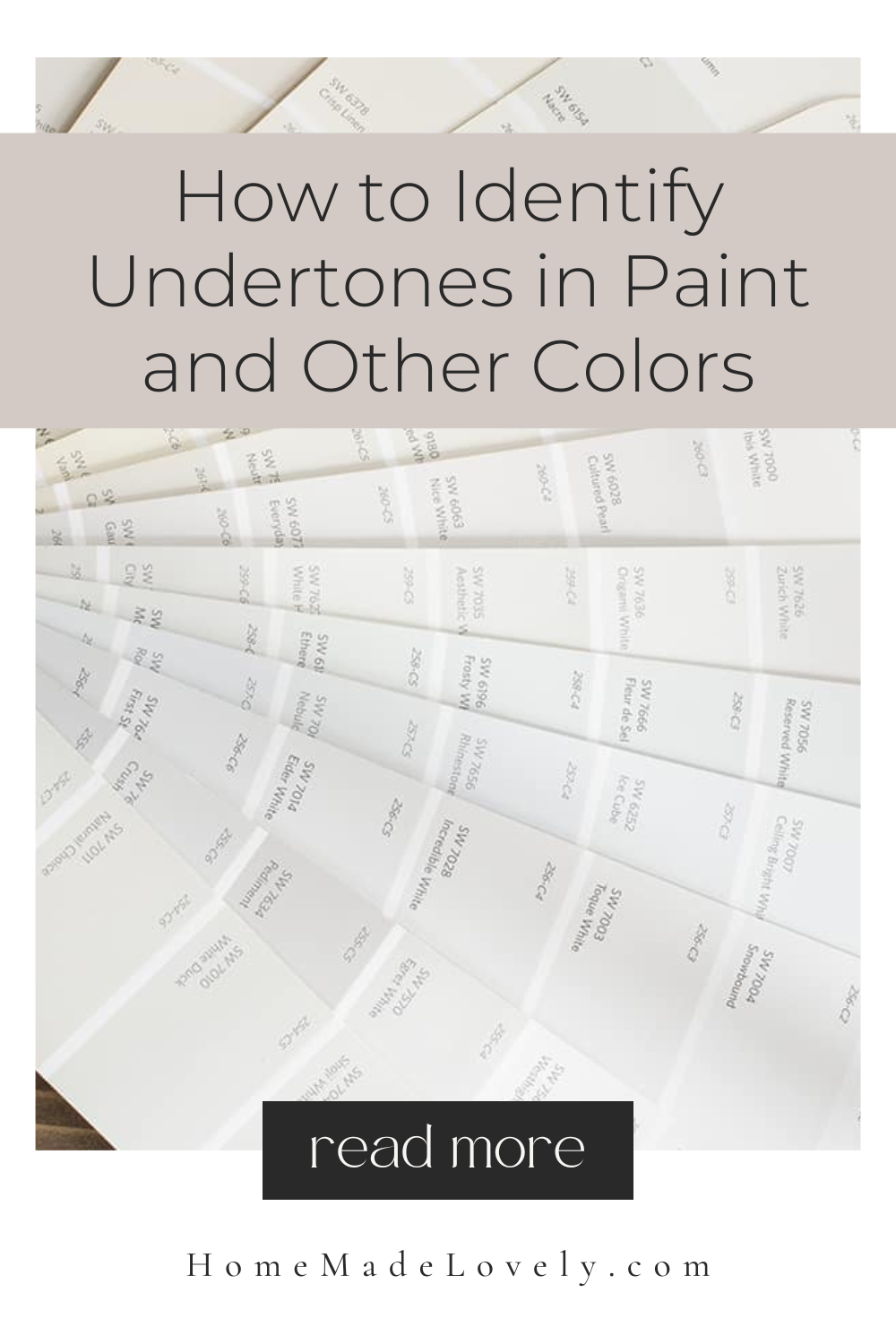 How to Identify Undertones in Paint and Other Colors