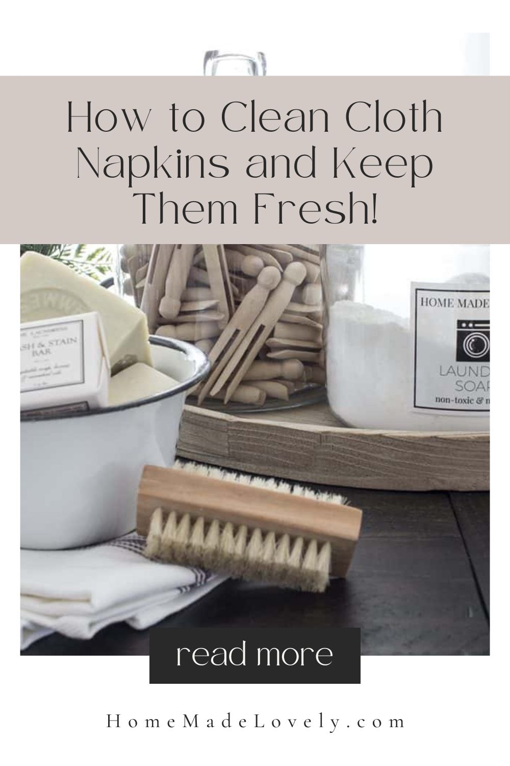 How to Clean Cloth Napkins and Keep Them Fresh!