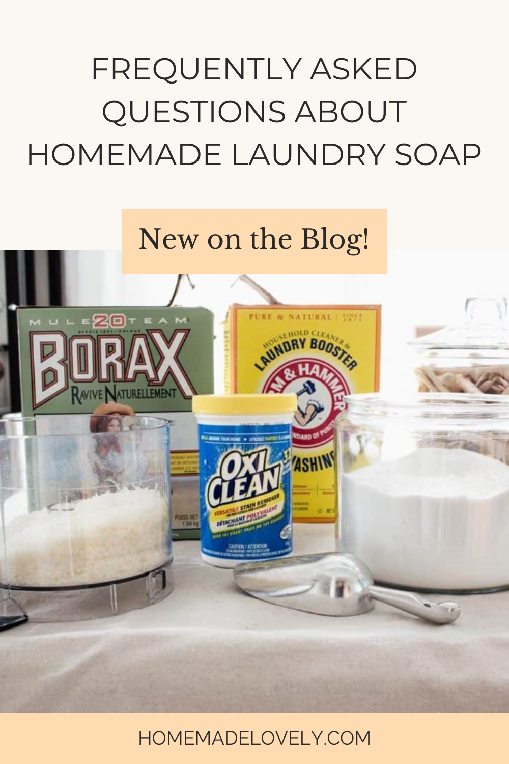 Frequently Asked Questions About Homemade Laundry Soap