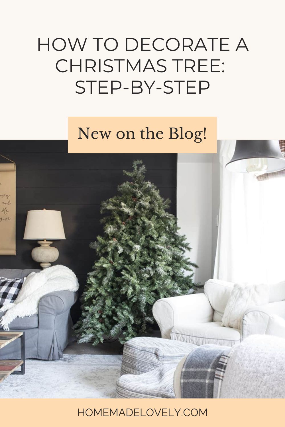 How to Decorate a Christmas Tree: Step-by-Step
