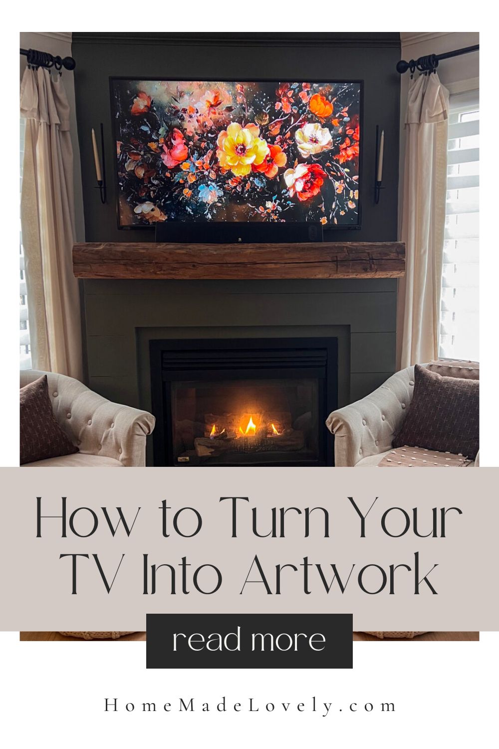 How to Turn Your TV Into Artwork: 5 Ways!