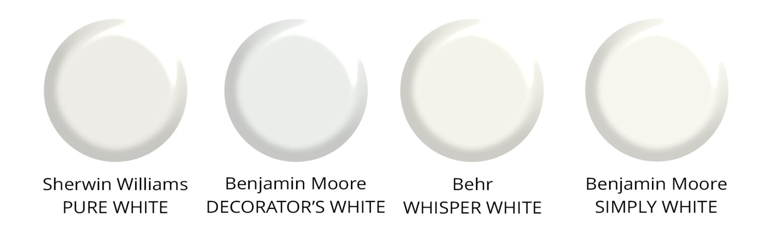 The 10 Most Popular White Paint Colors - Chosen by Designers