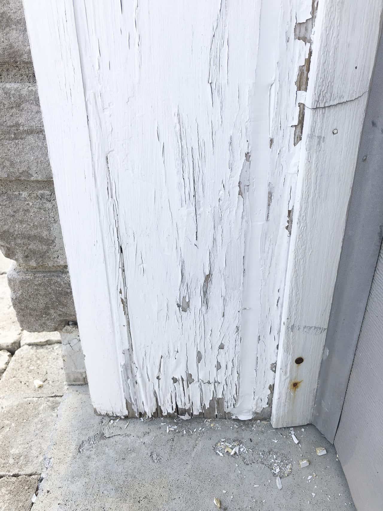 How to Paint Exterior Trim That’s Peeling Without Scraping or Sanding