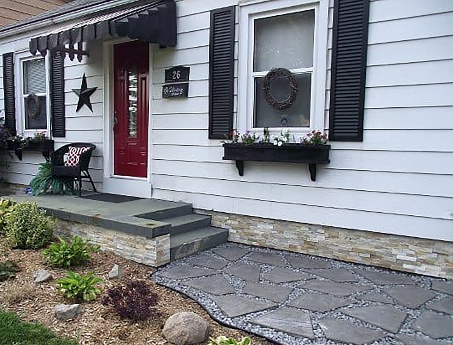 Foundation Refacing - How to Cover a Cinder Block Foundation