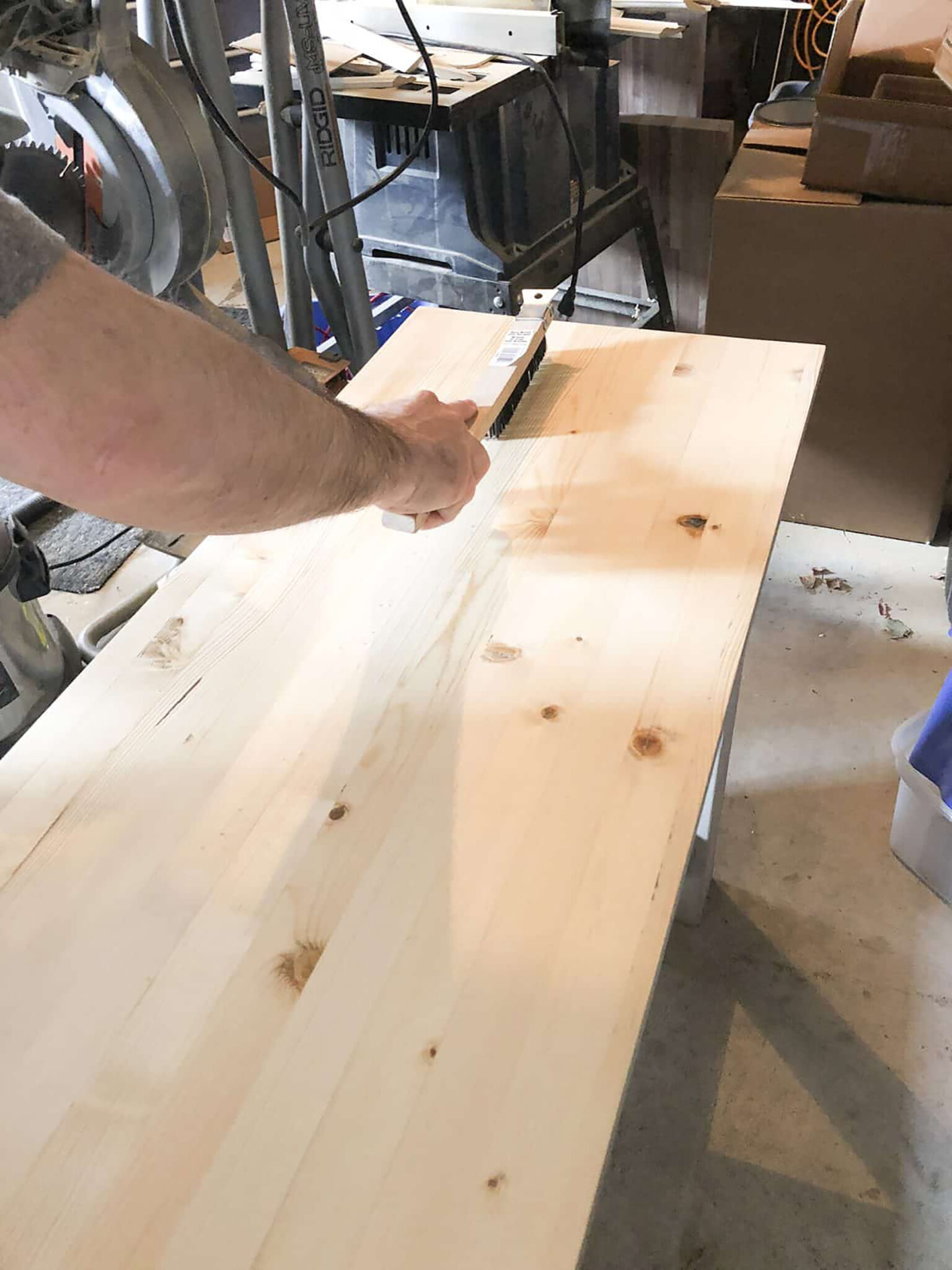How to Lime Wash Wood for a Warm, Neutral Finish