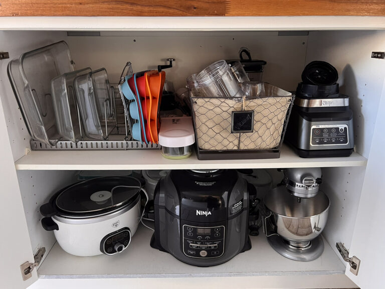 How to Declutter and Organize Small Kitchen Appliances